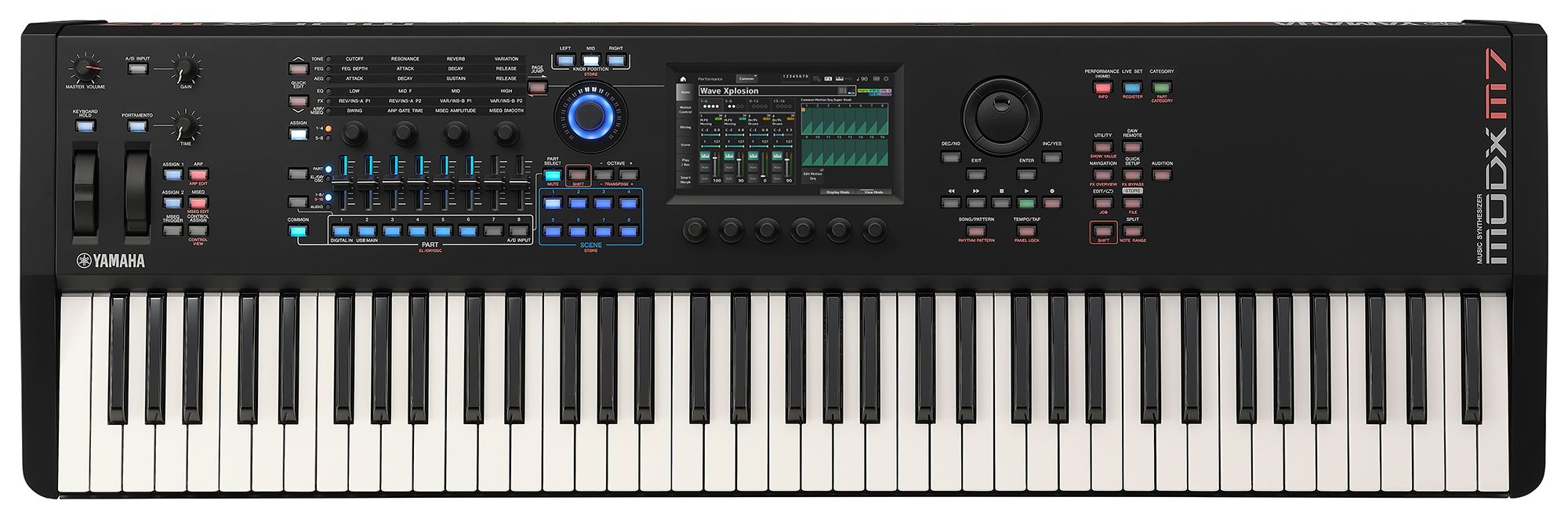 ヤマハ | 『MODX M6』『MODX M7』『MODX M8』フラッグシップモデルのDNAを継承したシンセサイザーの新製品3機種を発表 ...